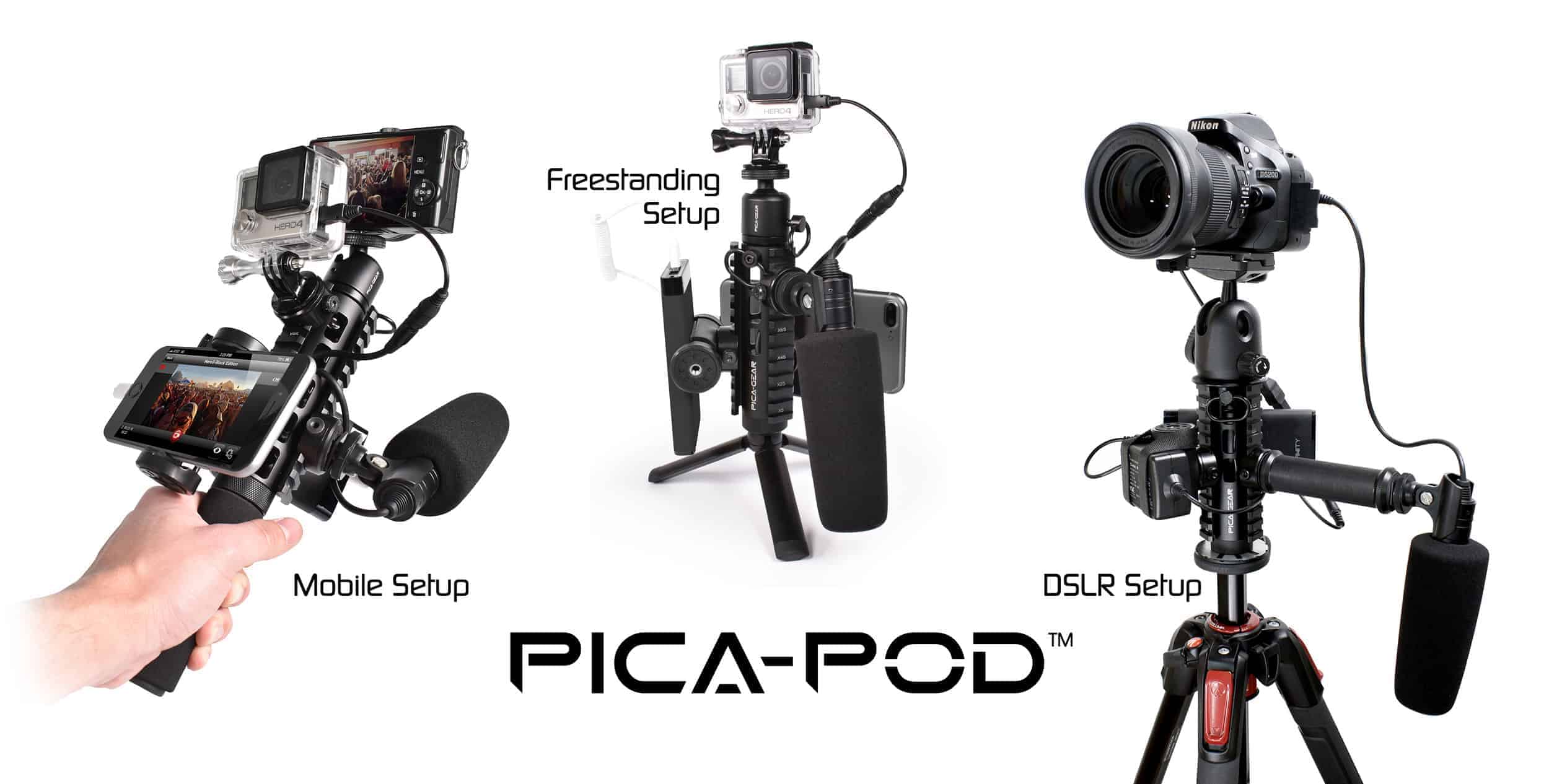 Pica-Pod Is a Tripod with Maximum Compatibility