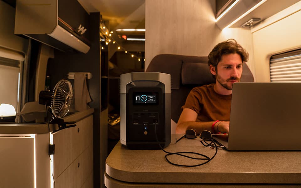 The EcoFlow DELTA 2 Will Keep The Lights on During Blackouts & in the Woods